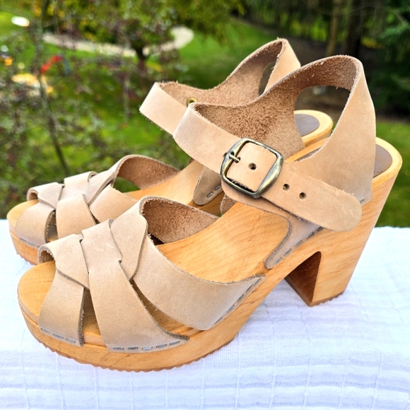 Lotta From Stockholm | Shoes | Lotta Swedish Y2k Wood Clogs Sandals ...